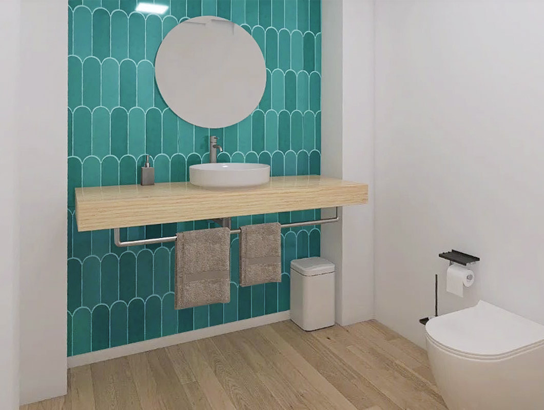 Natucer Fan - Kolekcja hiszpańskich płytek, rybia łuska